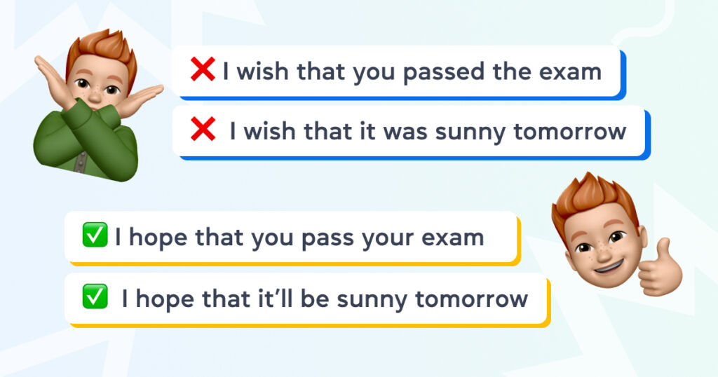 I Wish If Only правила, таблицы, грамматика • Grade.ua