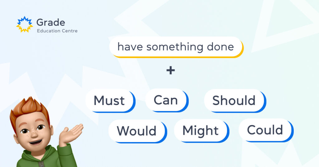 Have something done: правила та приклади вживання у реченнях